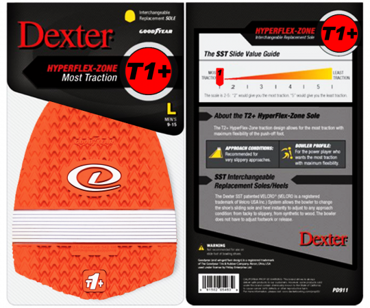 Ball Dealers Bowling Pro-Shop - DEXTER Wechselsohle SST T1+ Hyperflex ...