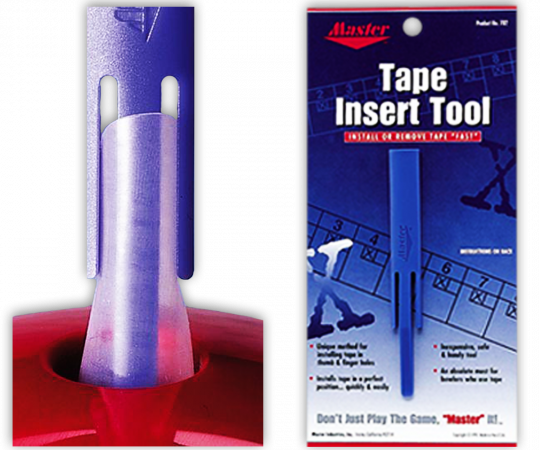 Ball Dealers Bowling Pro-Shop - MASTER Tape Insert Tool